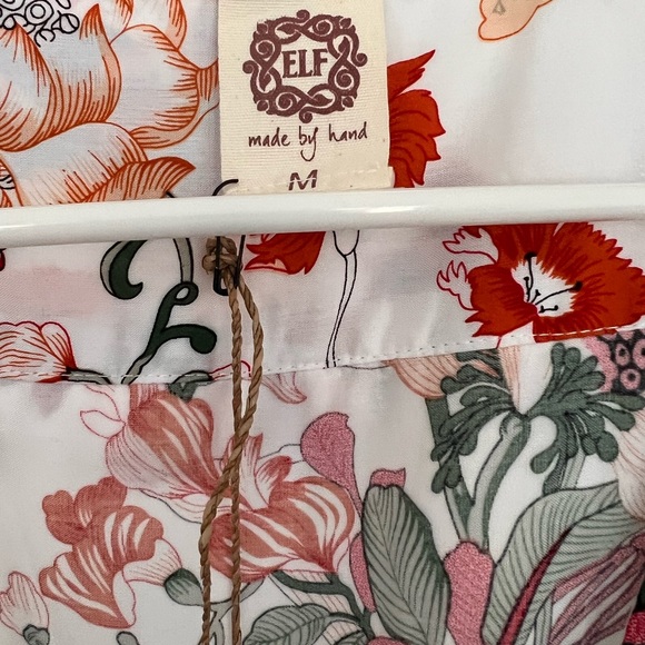 ELF | Dresses | Elf Made By Hand Carmen Wrap Maxi Dress Nwt Boho ...